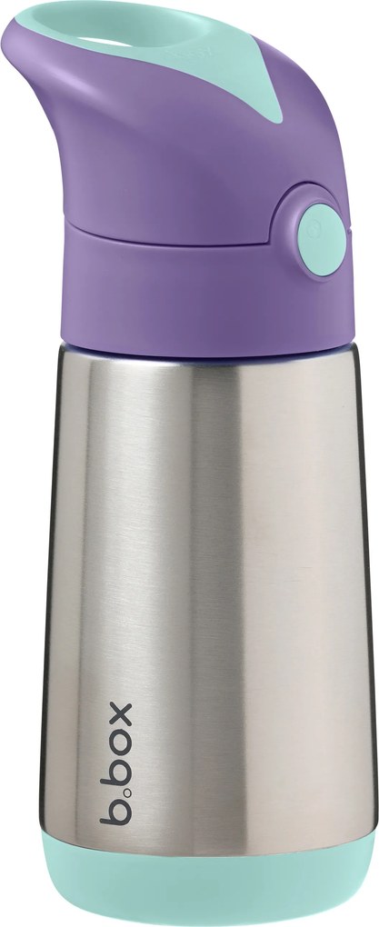Termoska na pití s brčkem 350 ml - lilac pop