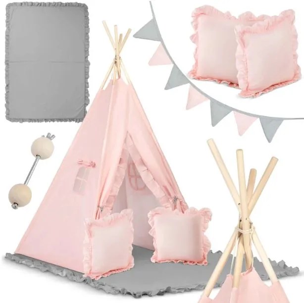 Ecotoys Teepee šedý
