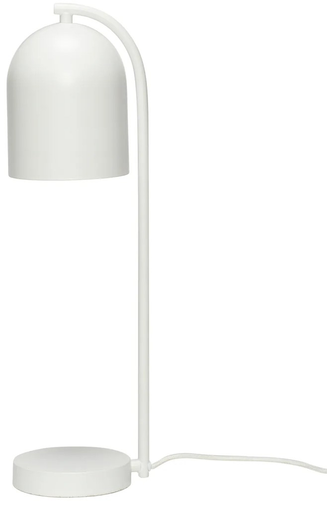 Hübsch Stolní lampa SHY bílá 890552