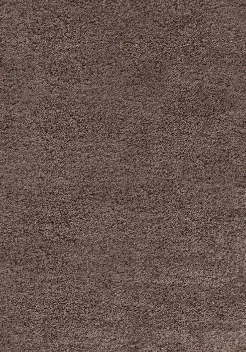 Kusový koberec Dream Shaggy 4000 mocca Kulatý 120 cm průměr
