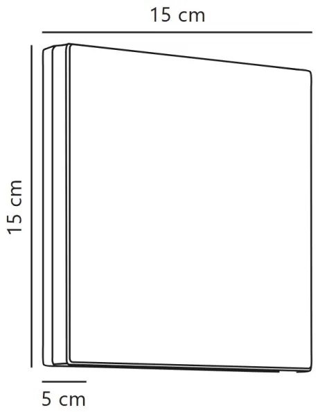 Nordlux - LED Venkovní nástěnné svítidlo ARTEGO LED/7,2W/230V IP54