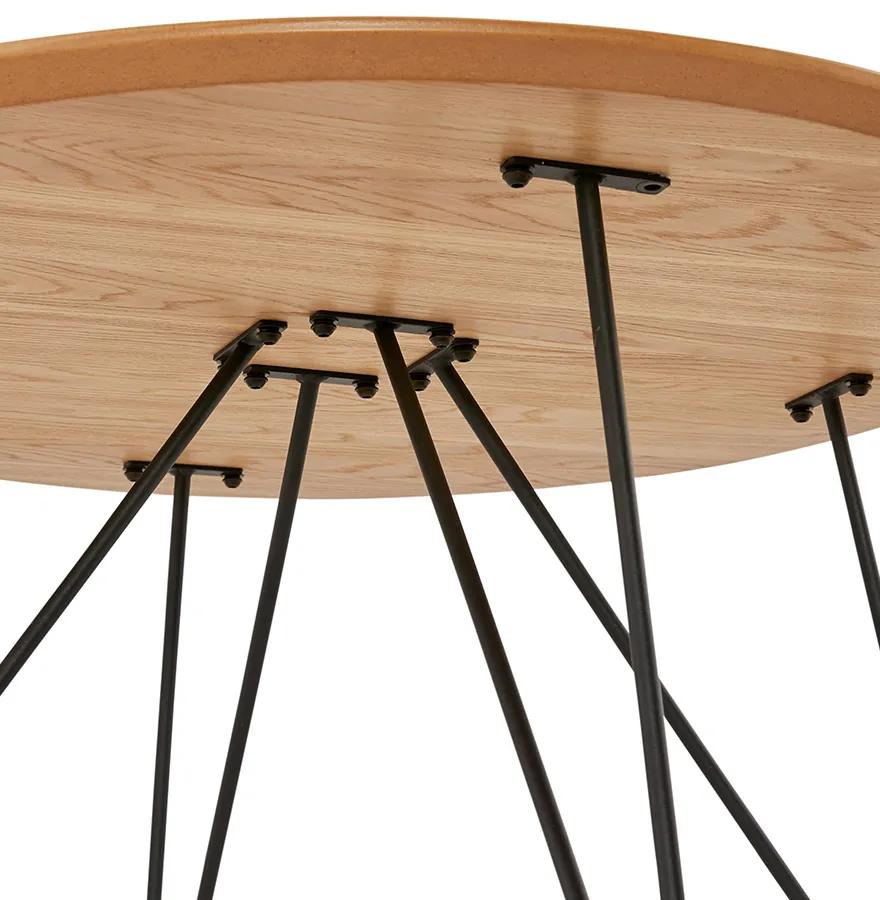 Kokoon Design Konferenční stolek Runda Barva: Černá