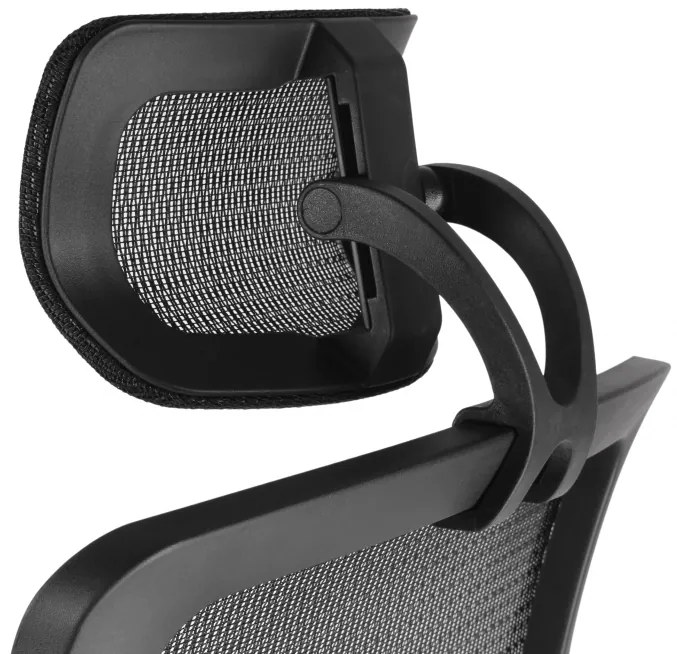 Kancelářská ergonomická židle Neoseat BROOKE — černá, nosnost 150 kg (rozbaleno)