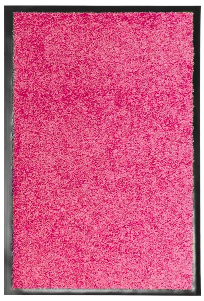 Rohožka pratelná růžová 40 x 60 cm - Default Title