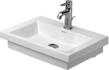 Duravit 2nd floor umývátko 500x400mm, bílá 0790500000