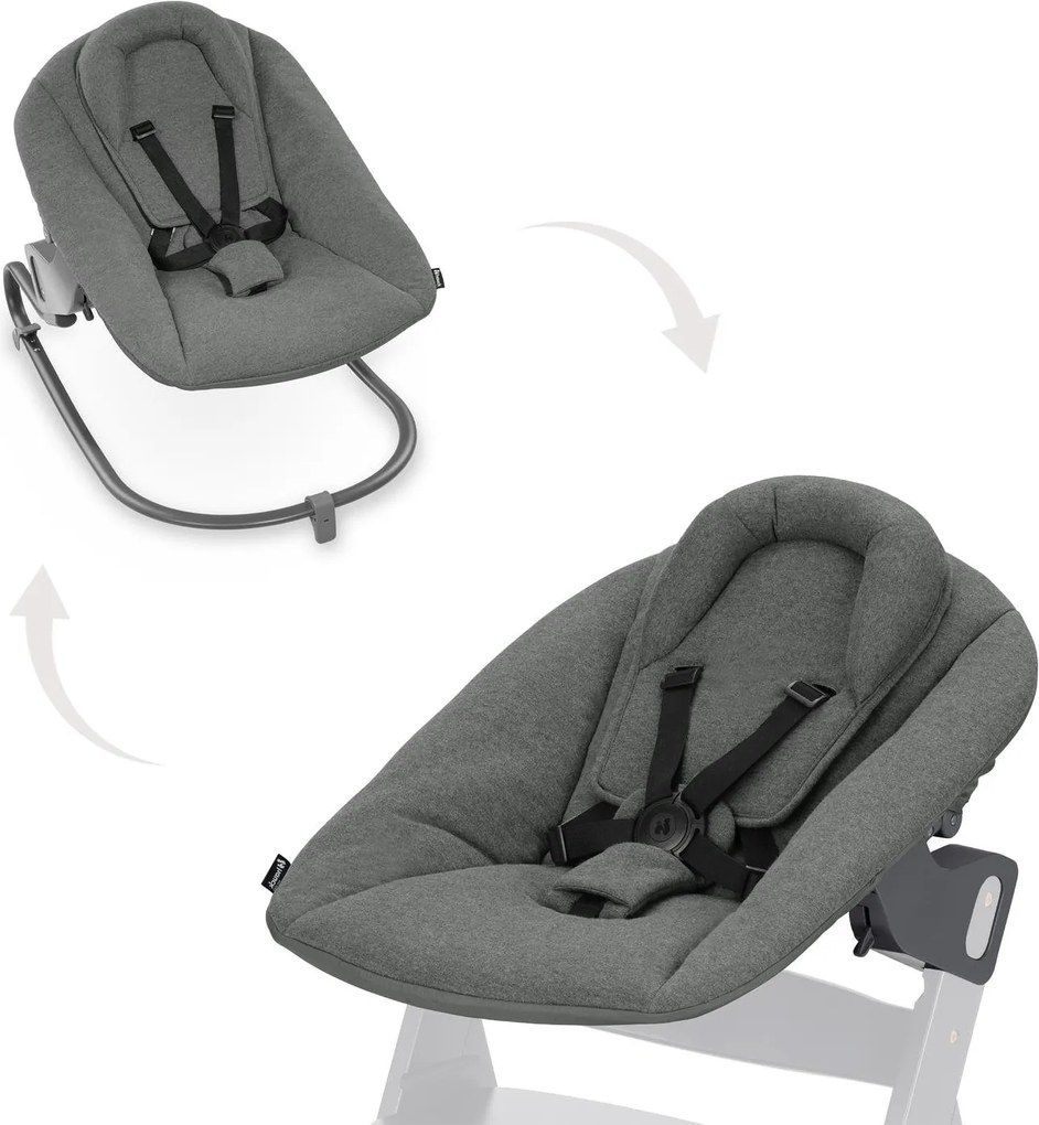 Dětské lehátko hauck křesílko alpha bouncer premium dark grey