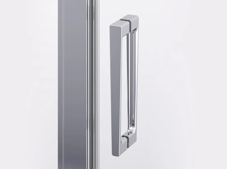 Sanswiss DIVERA D22T13 jednokřídlé sprchové dveře 100 cm Šířka: 1000 mm, Profil: Aluchrom, Sklo: Hladké čiré