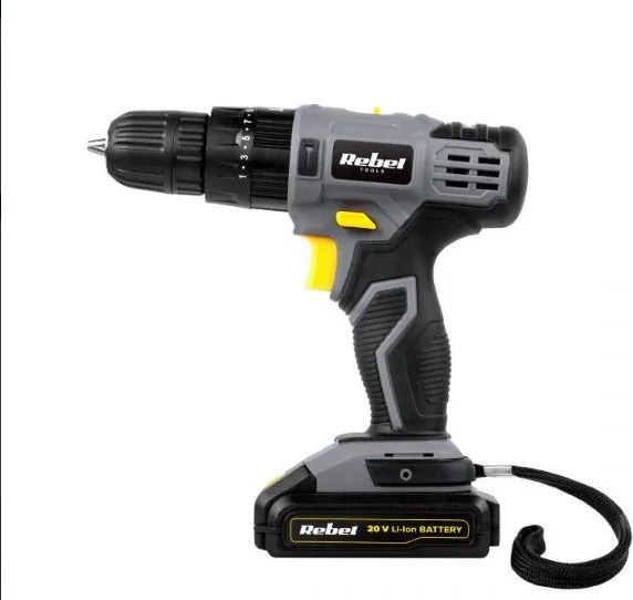 Vrtačka příklepová AKU REBEL TOOLS RB-1002