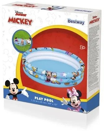 Bestway Nafukovací bazén Disney Junior: Mickey a přátelé, 122 x 25 cm