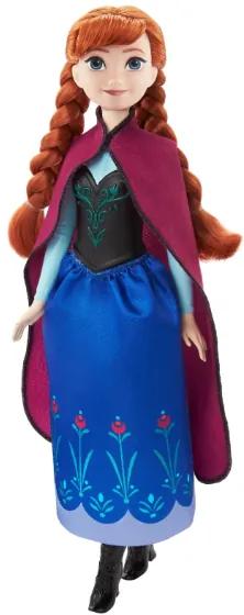 Mattel Frozen panenka Černo-oranžové šaty