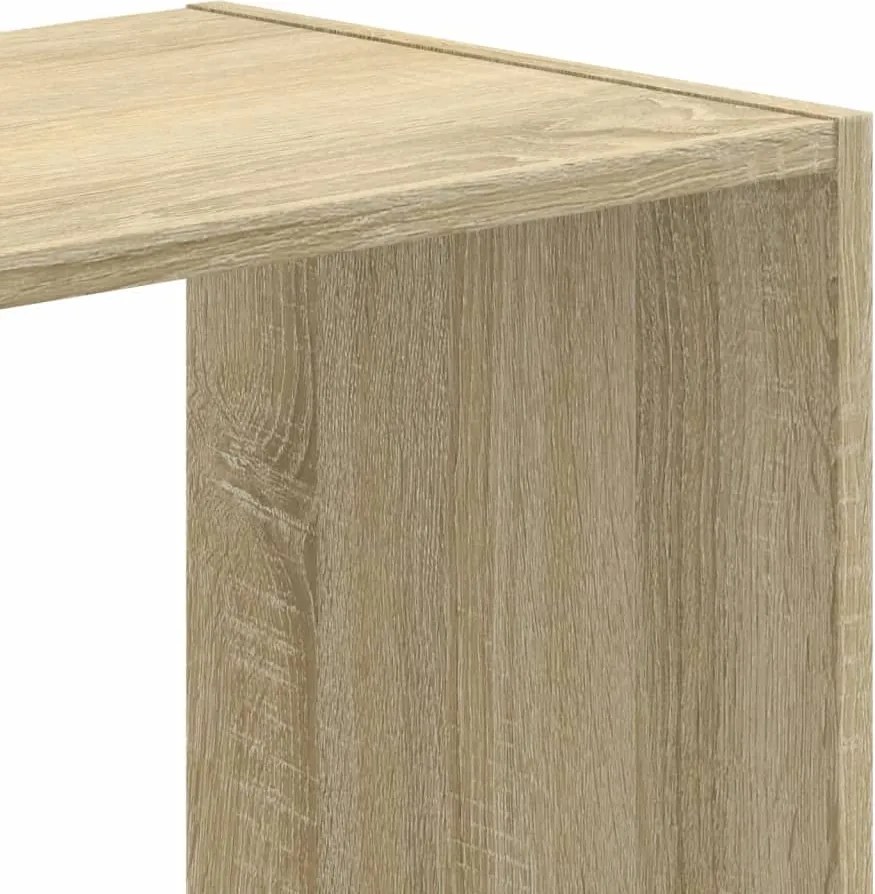 Knihovna dub sonoma 102 x 32 x 108 cm kompozitní dřevo 3307839