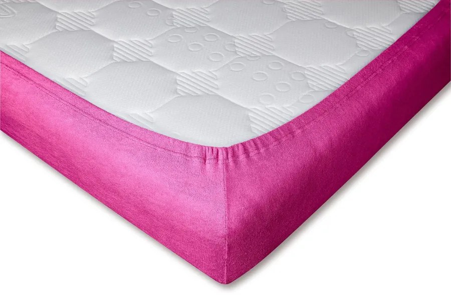 DADKA Froté prostěradlo ostružina Rozměr 100x200x20