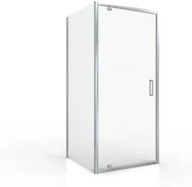 Sprchové dveře obdélník 90x195 cm Siko TEX chrom lesklý SIKOTEXP90STENA100