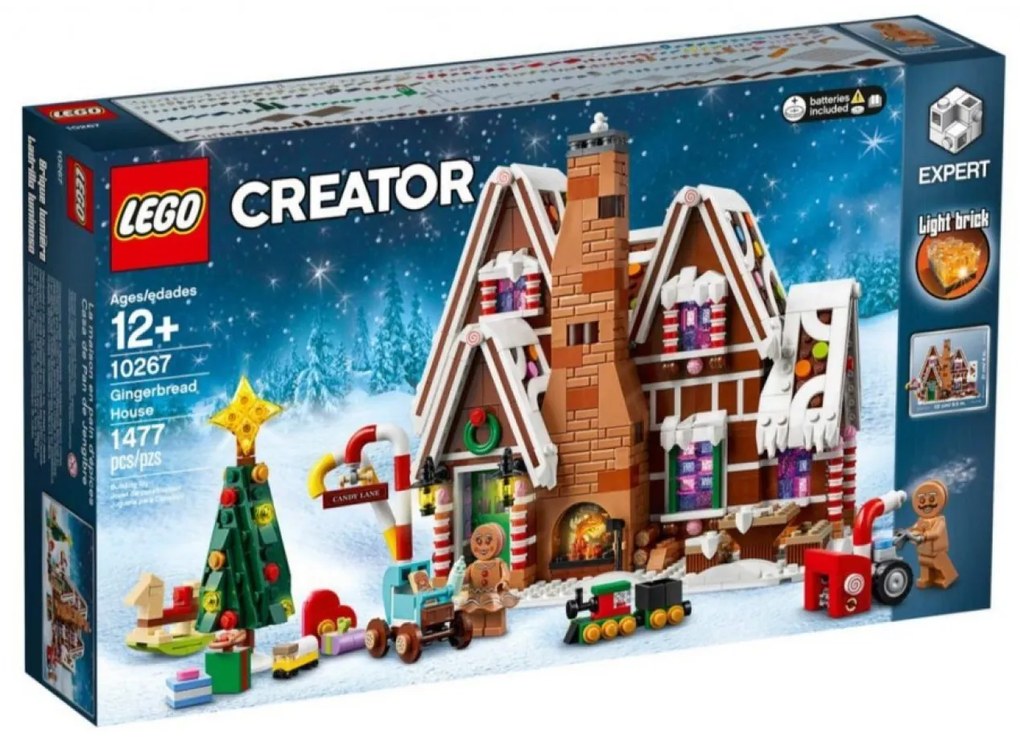 Lego stavebnice lego creator expert 10267 perníková chaloupka