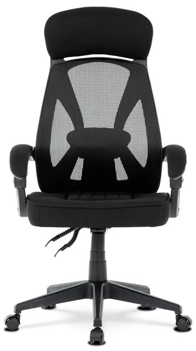 Ergonomická kancelářská židle VIGELTI - černá síťovina Barva: černá