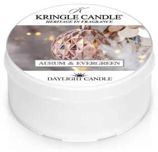 Kringle Candle Vonná Svíčka Aurum & Evergreen, 35 g
