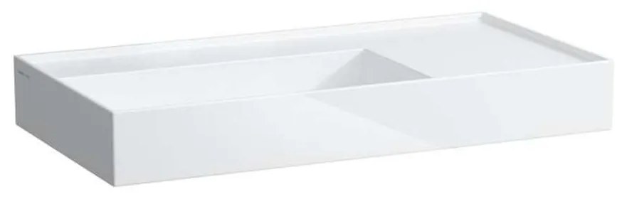 Laufen Kartell - Umyvadlo 90x46 cm, SaphirKeramik, s LCC, bílá H8103384001121