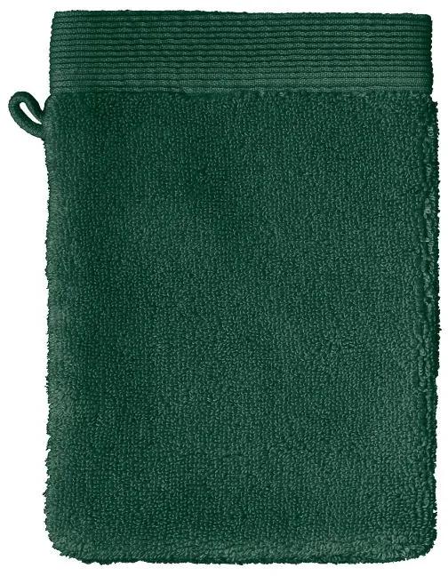 SCANquilt modalový ručník MODAL SOFT tmavě zelená osuška 70 x 140 cm
