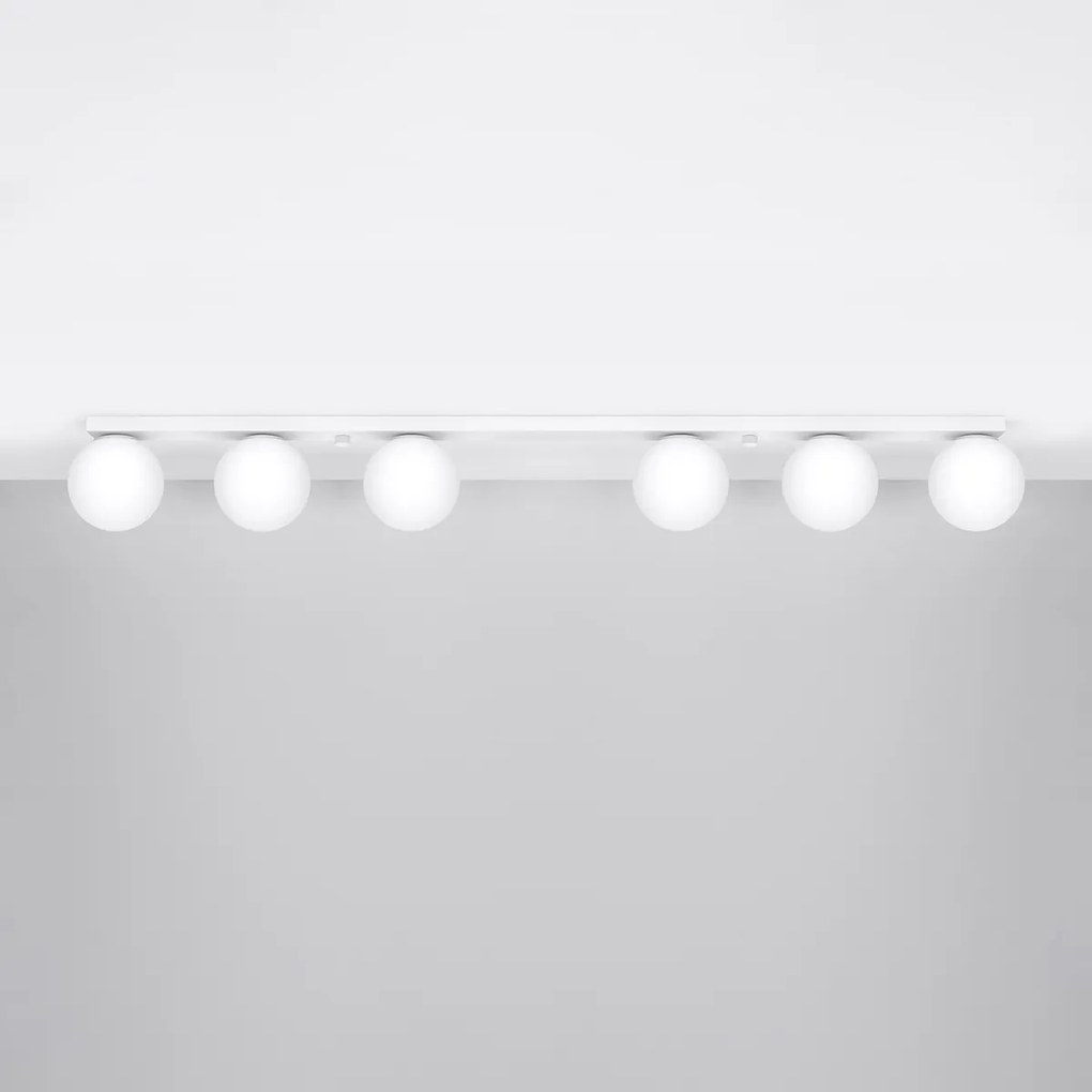 Sollux Lighting Stropní svítidlo YOLI 6 bílé