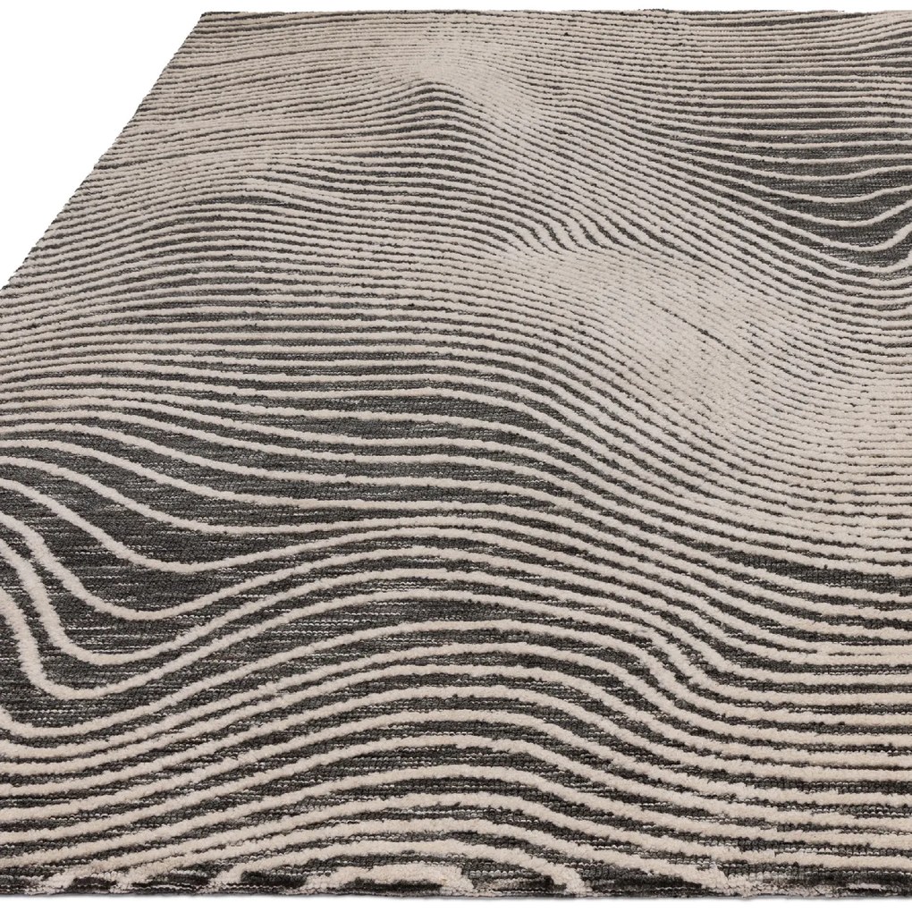 Tribeca Design Kusový koberec Arone Magnitude Black Rozměry: 200x290 cm