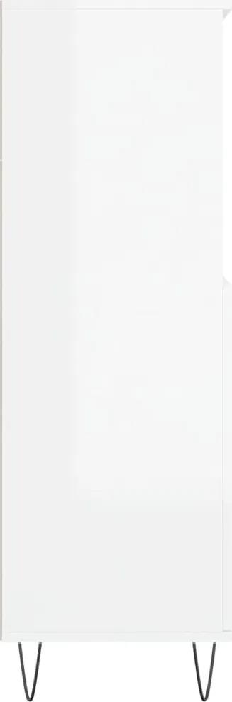 vidaXL Skříň highboard 60 x 36 x 110 cm kompozitní dřevo [831486] Barva: Bílá