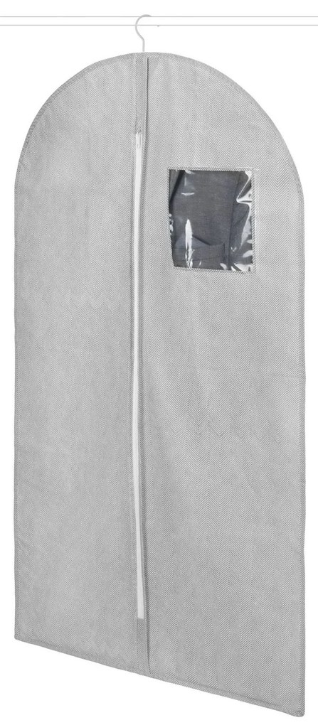 Obal na obleky a krátké šaty Compactor Boston 60 x 100 cm, šedý