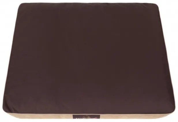 Obdélníkový matrac L tmavě hnědý