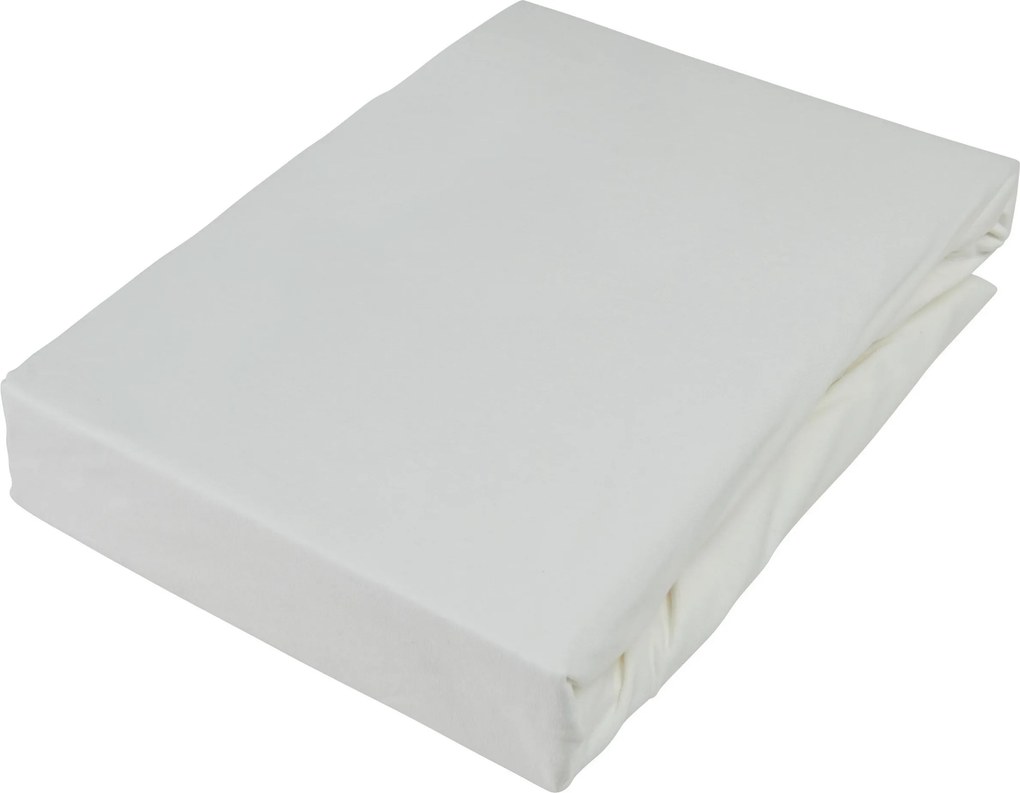 XXXLutz PROSTĚRADLO NA VRCHNÍ MATRACI, žerzej, krémová, 140/220 cm Novel - Prostěradla - 004550010501