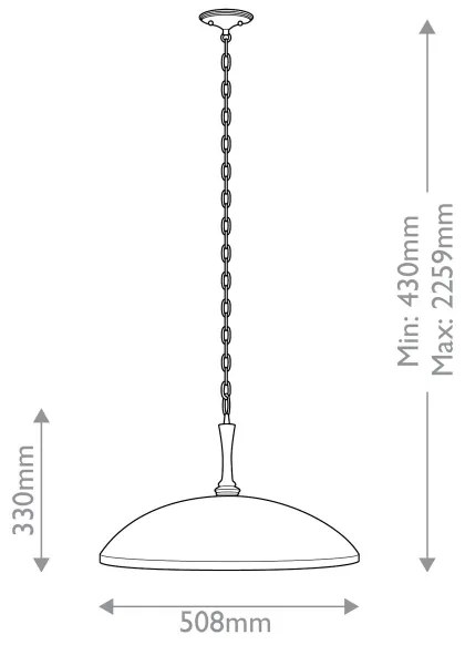 Kichler KL-DELAROSA-P-BK - Lustr na řetězu DELAROSA 1xE27/60W/230V černá/mosaz