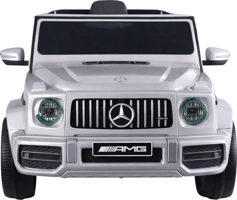 LEAN CARS Elektrické autíčko Mercedes G63 S306-1 stříbrné