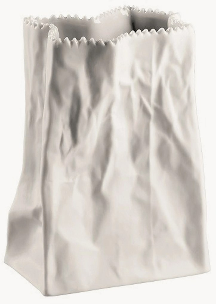 Porcelánová váza Paper Bag