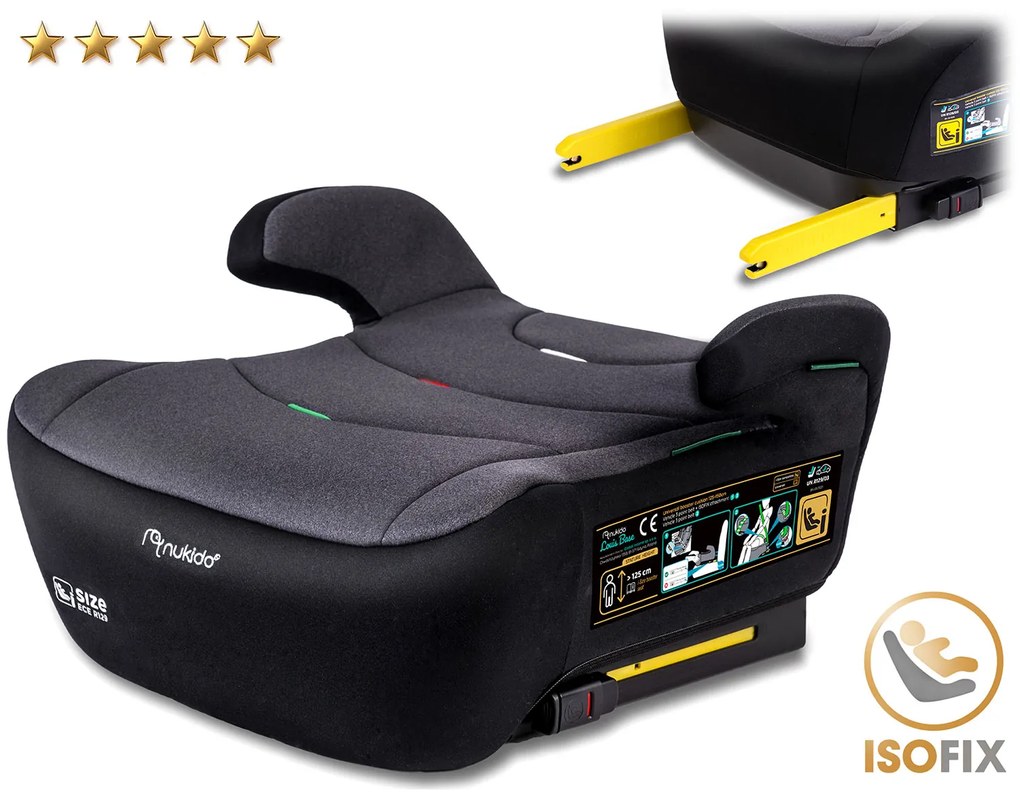 Autosedačka Isofix pro děti 22 - 36 kg Louis Nukido 710201 bezpečná a pohodlná sedačka