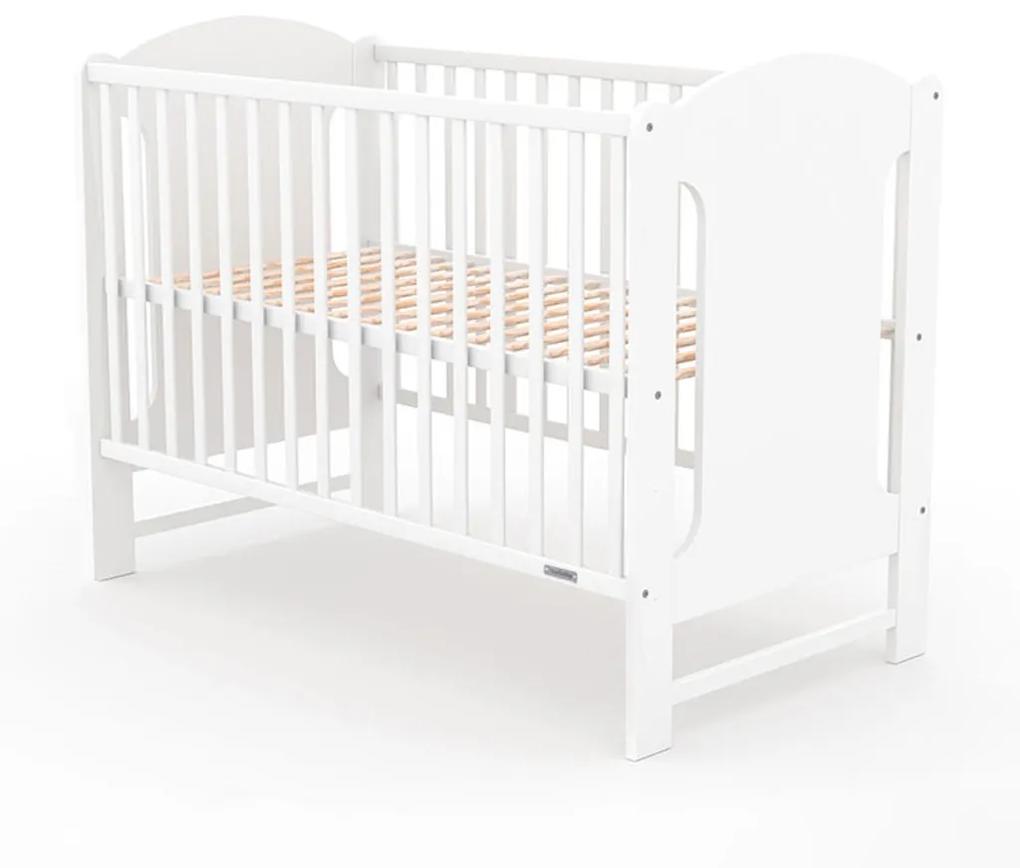 Dětská postýlka New Baby ELSA standard bílá Barva: Bílá