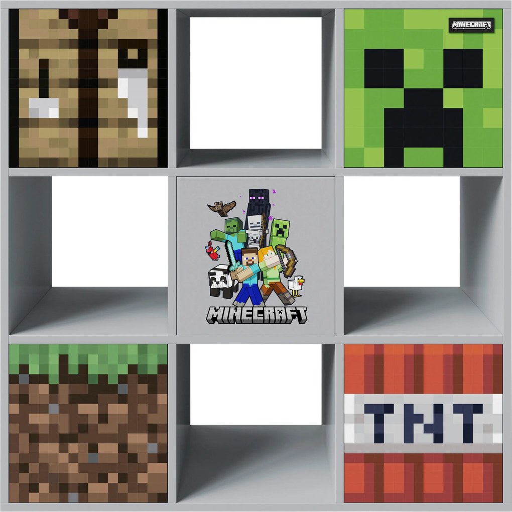 XXXLutz REGÁL Minecraft - Dětské pokoje sestavy - 000776003001