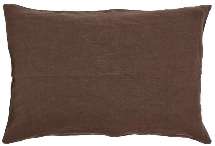 Södahl Polštář 40x60 Linen Coffee Brown