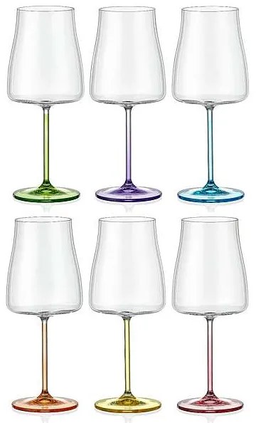 Crystalex sklenice Rainbow fresh 600 ml 6 ks