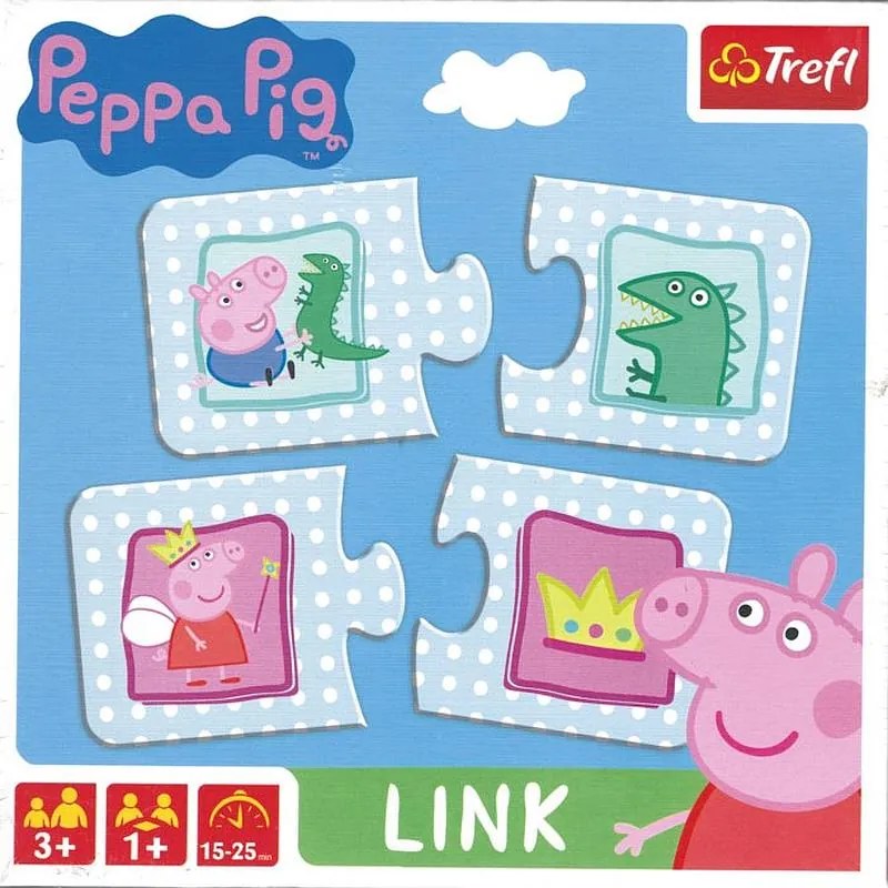 TREFL Puzzle dvojice Prasátko Peppa Pig 20x20x5 cm