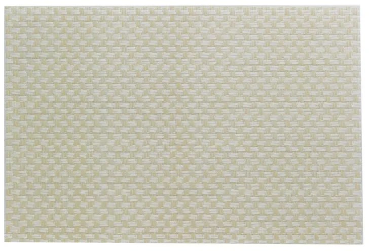 KELA Prostírání PLATO, polyvinyl, krémové 45x30cm KL-15634