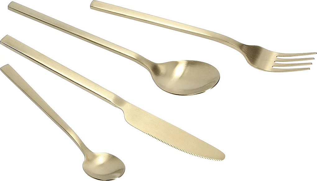 Příbor Metro Gold 4-dílná osobní sada