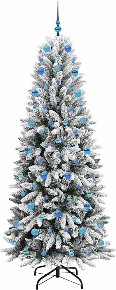 Umělý vánoční stromeček Bílá 210 cm PVC, plast, ocel a PE 3396064