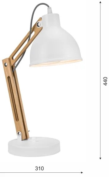 Stolní lampa MARCELLO 1xE27/60W/230V