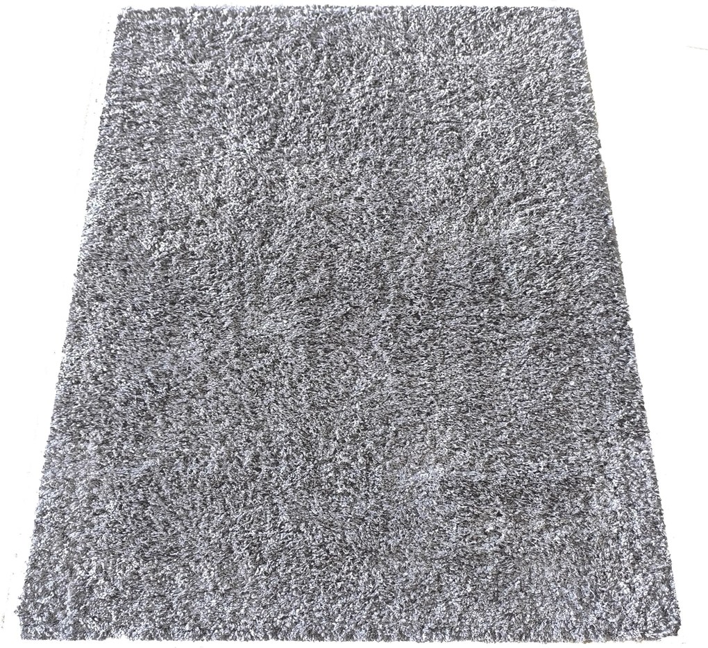DY Šedý protiskluzový koberec shaggy Camel Rozměr: 60x100 cm