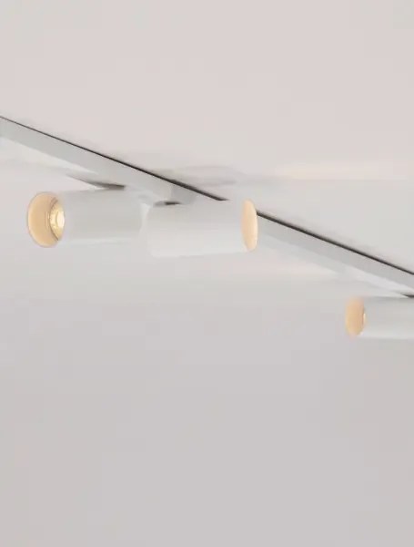 Minimalistické bodové svítidlo Oso 8 Bílá