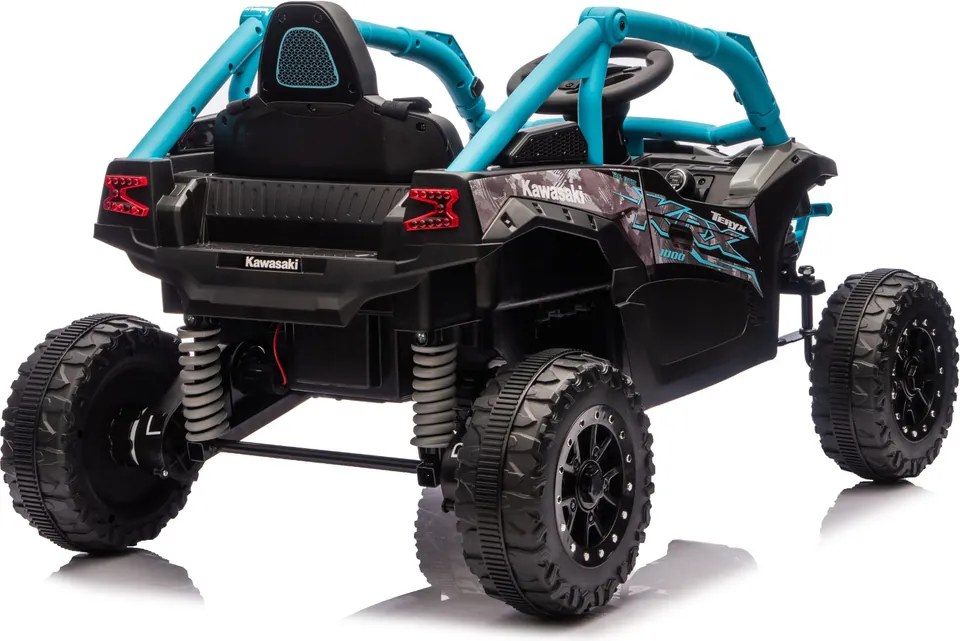 LEAN CARS Elektrické autíčko na baterie Kawasaki JS330 24V5Ah černo-modré