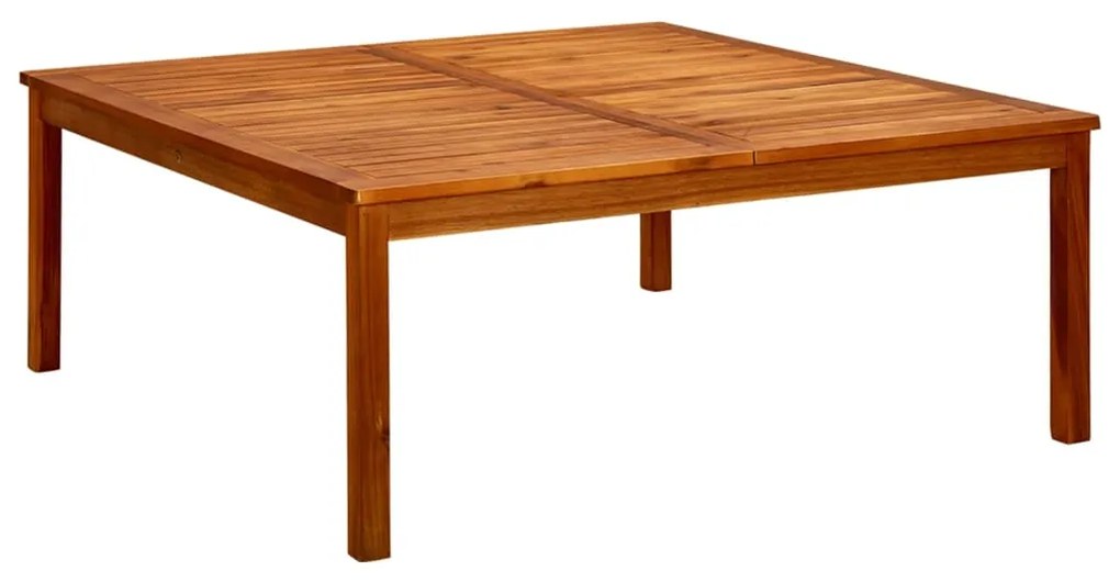 Zahradní konferenční stolek 110 x 110 x 45 cm masivní akácie 316397