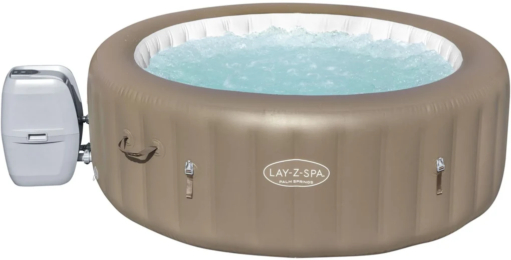 BESTWAY Lay-Z-Spa Palm Springs AirJet Vířivka, 196 x 71 cm, 4-6 osob ...