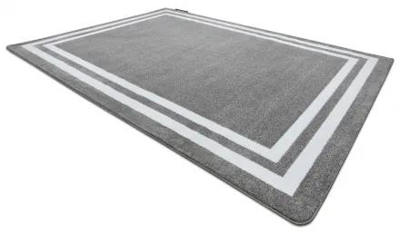 koberec HAMPTON Rám šedý velikost 120x170 cm | krásné koberce cz