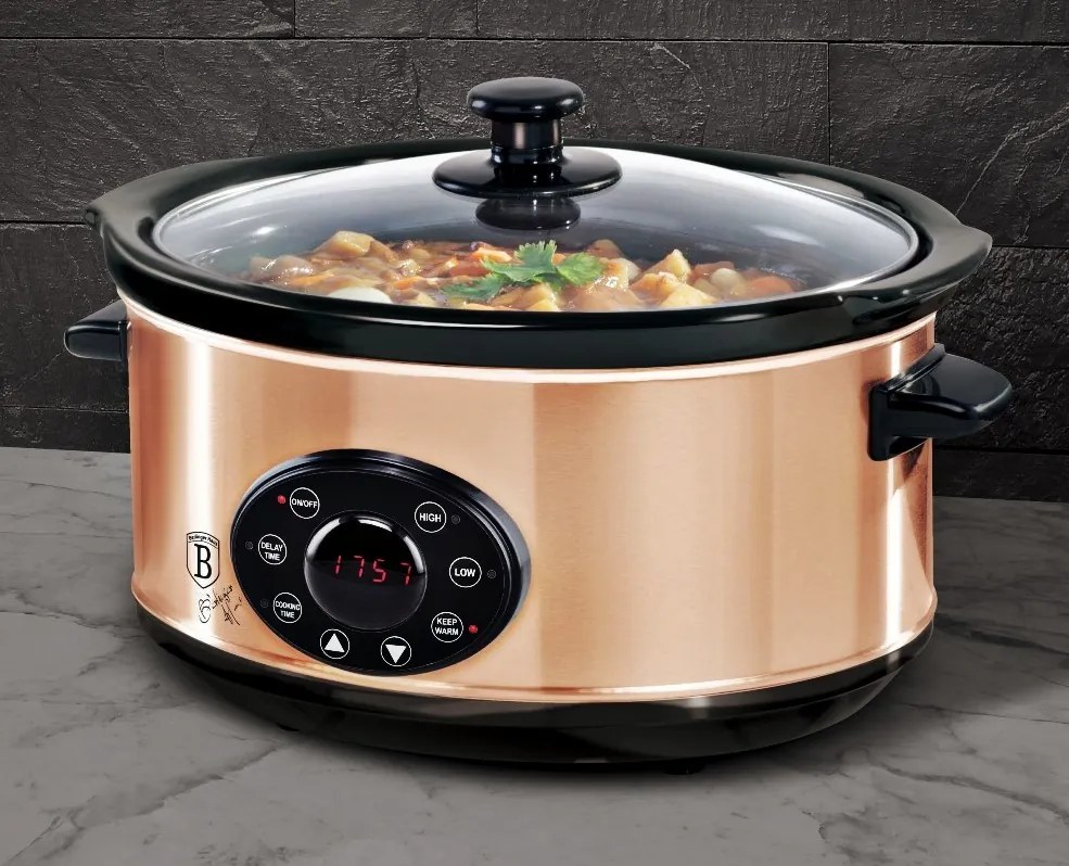 Pomalý hrnec s poklicí Slow Cooker 3,5 l Black Rose Collection