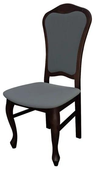 Židle JK30, Barva dřeva: bílá, Potah: Casablanca 2304