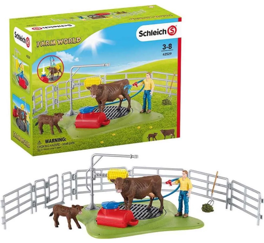 Schleich 42529 mycí kout pro dobytek